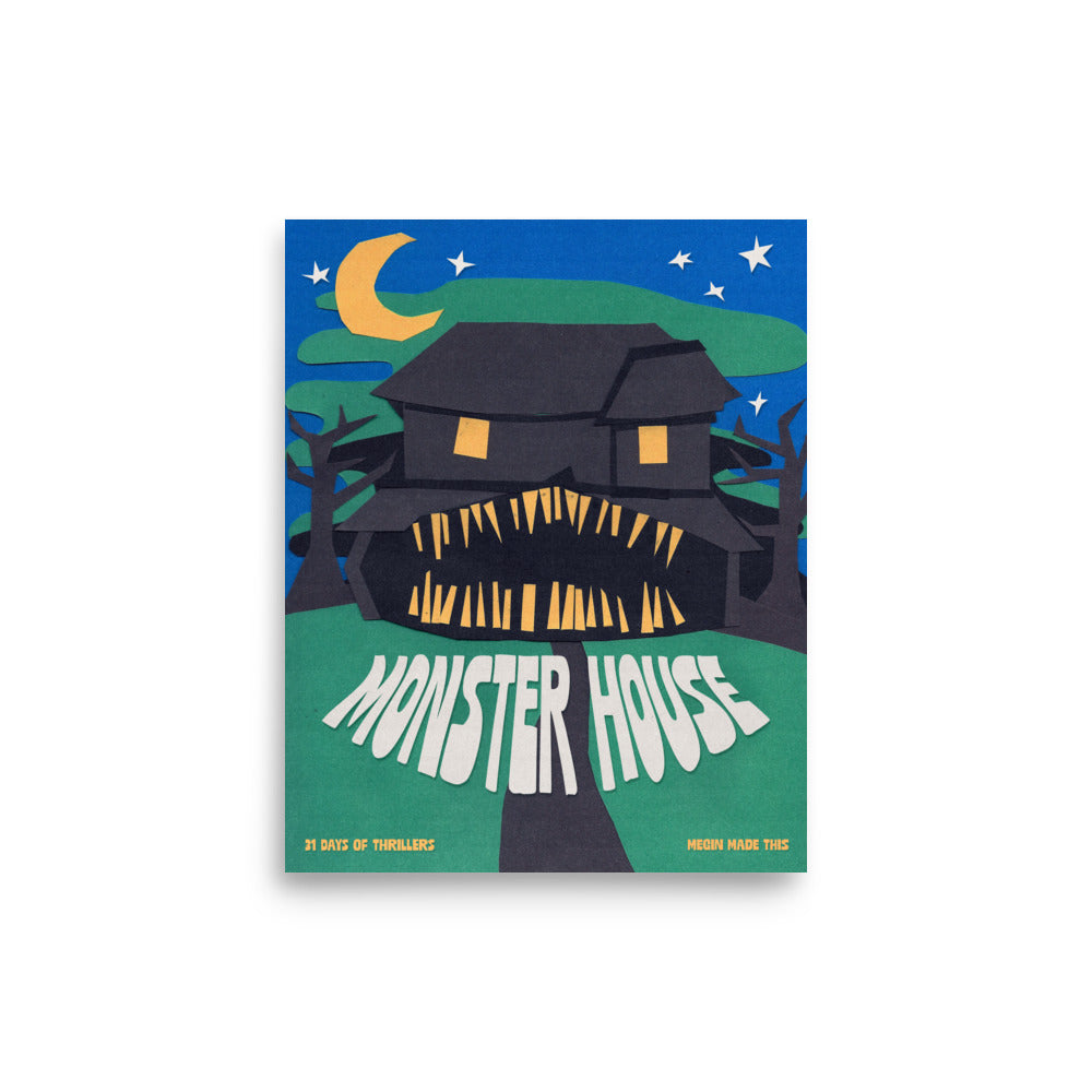 [3/31] Monster House Poster – Megin Made This
